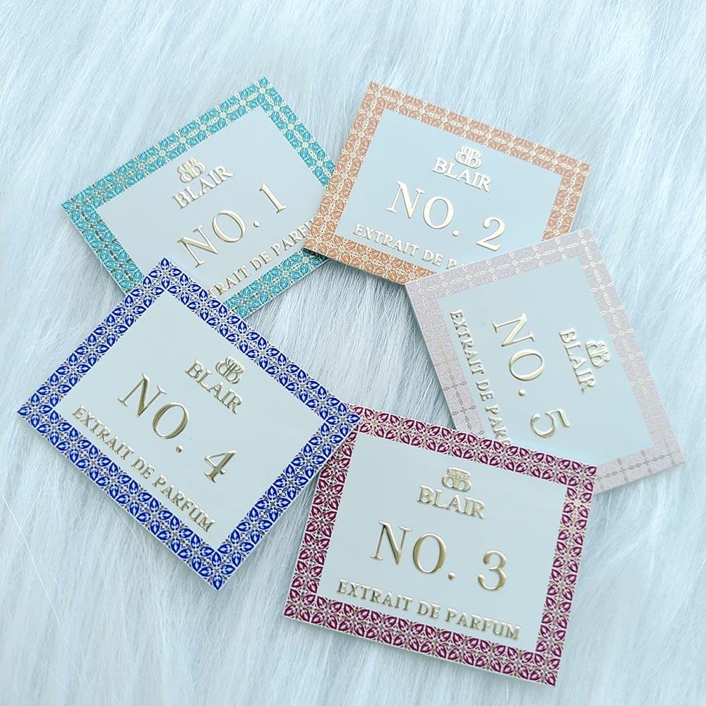 Accept Custom Sticker logo Embossed Metal Label Brand Perfume logo ...